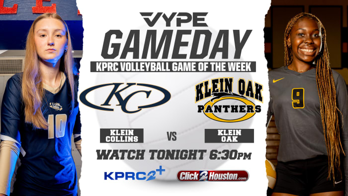 WATCH TONIGHT: Klein Collins HS vs. Klein Oak HS volleyball live on KPRC 2+