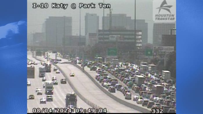 Pedestrian struck, killed by car on I-10 Katy Freeway