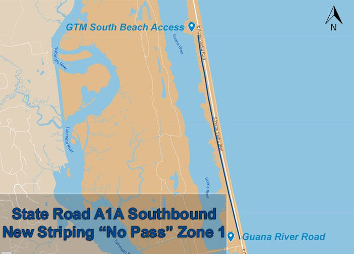 FDOT designates new ‘no pass’ zone on State Road A1A in South Ponte ...