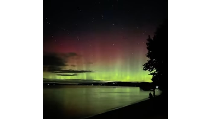 Pictures: Northern Lights spotted in Michigan sky Sunday night