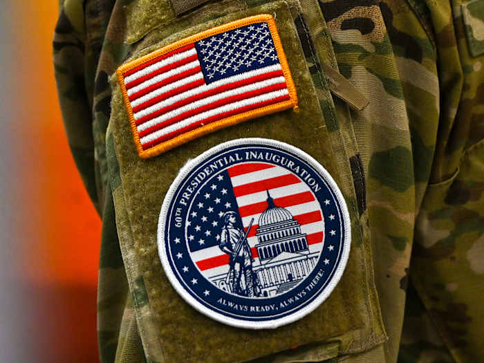 Guard troops will wear a special patch at Trump's inauguration to make ...