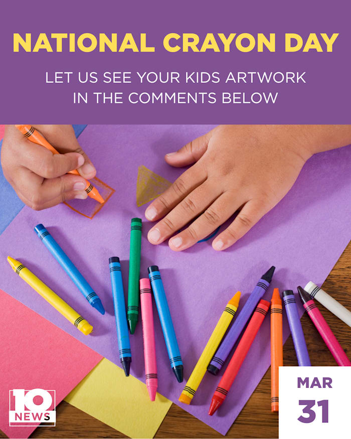 March 31: National Crayon Day