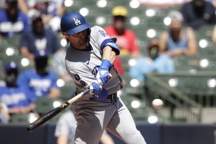 Pollock 8 RBIs, Beaty 7 RBIs, each slam as Dodgers bop Brews