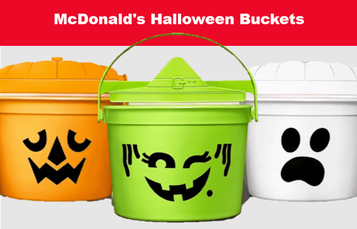 McDonald’s Boo Buckets return just in time for the spooky season