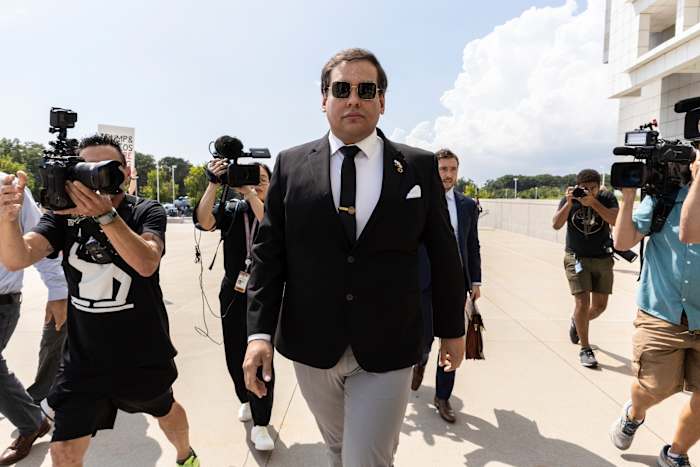George Santos is 'unrepentant' as he faces years in prison for fraud ...