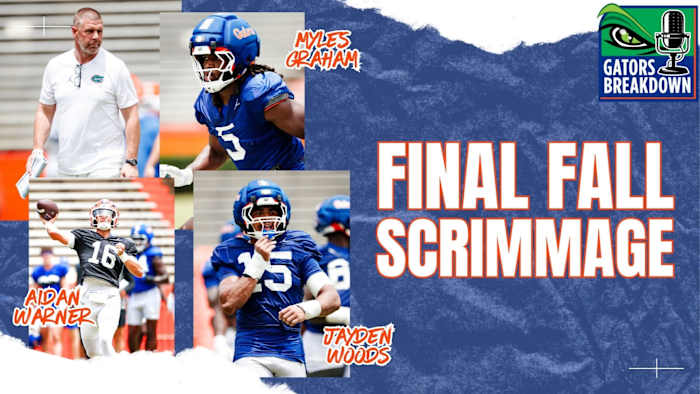 FLORIDA GATORS FINAL SCRIMMAGE: Backup QB Battle Heats Up as Lagway ...