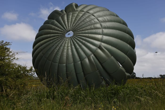 A mass parachute jump over Normandy kicks off commemorations for the ...