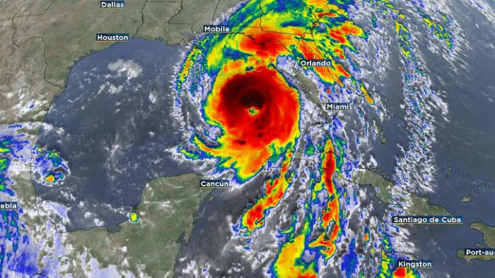 CONE, MODELS, SATELLITE: Helene strengthens, expected to rapidly ...