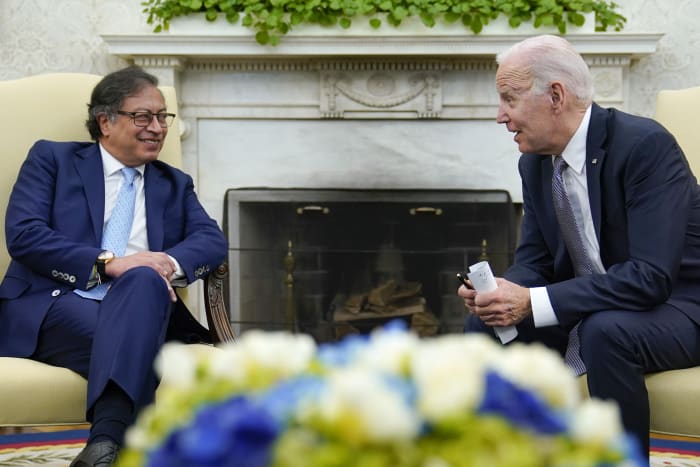 Biden, Colombia's Petro meet amid growing policy differences
