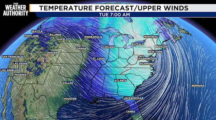 Coldest air since January could bring record wind chill values Tuesday