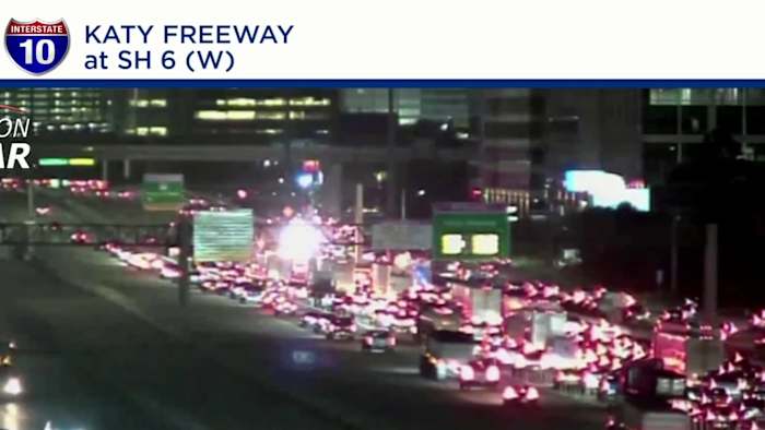 2 killed after overturned 18-wheeler crushes car, sparks fire on I-10 ...