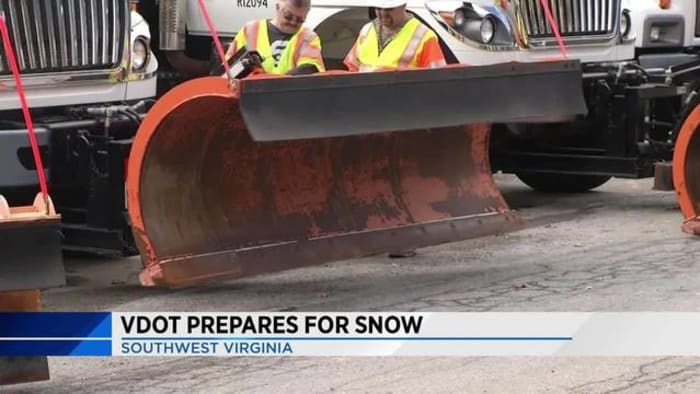 VDOT crews already preparing for snow