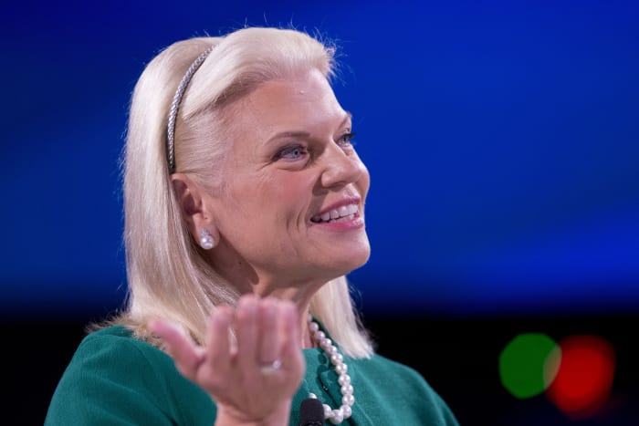 IBM CEOs over the century; first and only woman is leaving