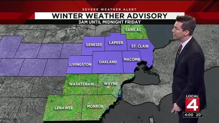 Metro Detroit weather: Major winter storm to dump up to 9 inches of ...