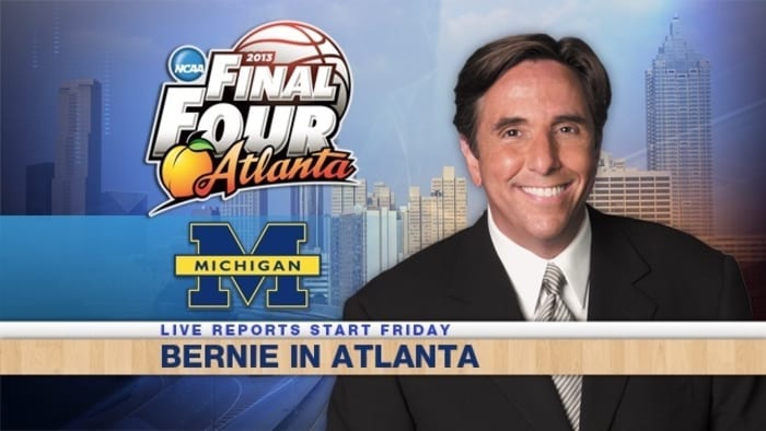 Bernie Smilovitz in Atlanta for Final Four