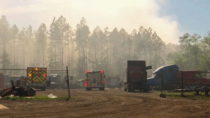 Fire crews contain 6-acre wildfire in Nassau County