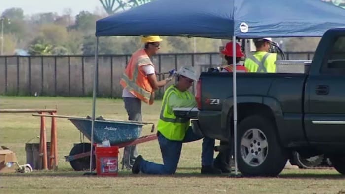Shipyards soil samples taken