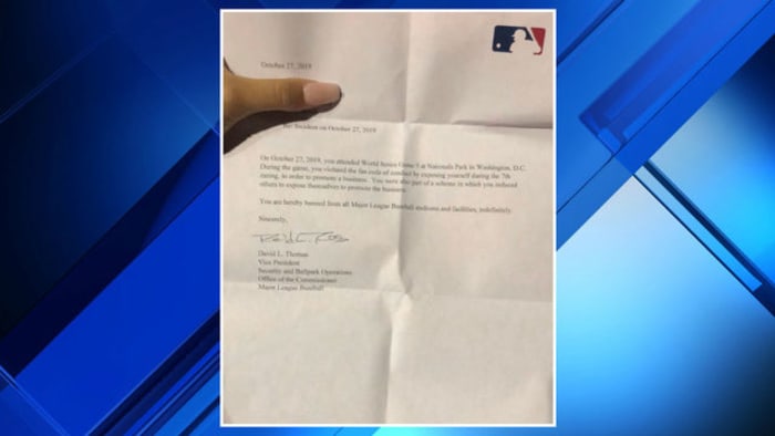 MLB bans models who flashed cameras from behind home plate during World ...