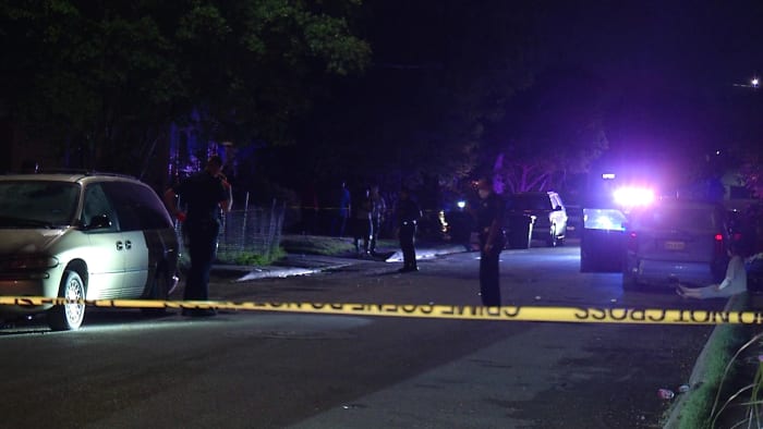 East Side shooting leaves behind pools of blood, bullet-riddled sedan ...