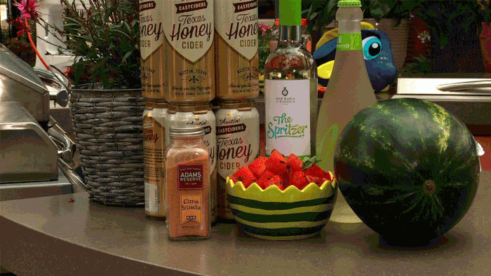 HEB Marinated Spiced Watermelon