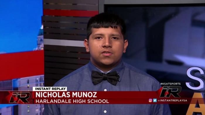 Scholar Athlete: Nicholas Munoz, Harlandale High School