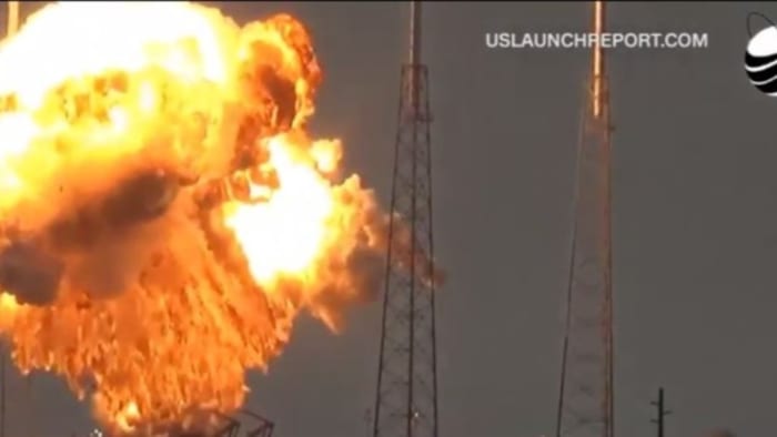 SpaceX says breach in rocket's helium system may have caused explosion