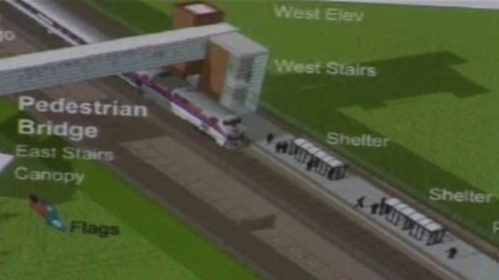 The city of Troy breaks ground on transit center