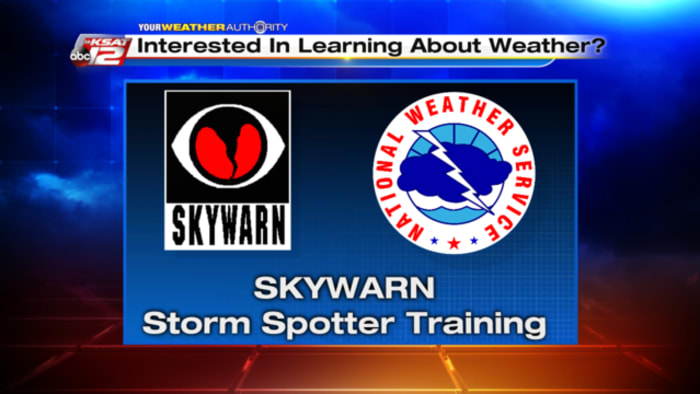 Skywarn training offers chance to become spotters for NWS