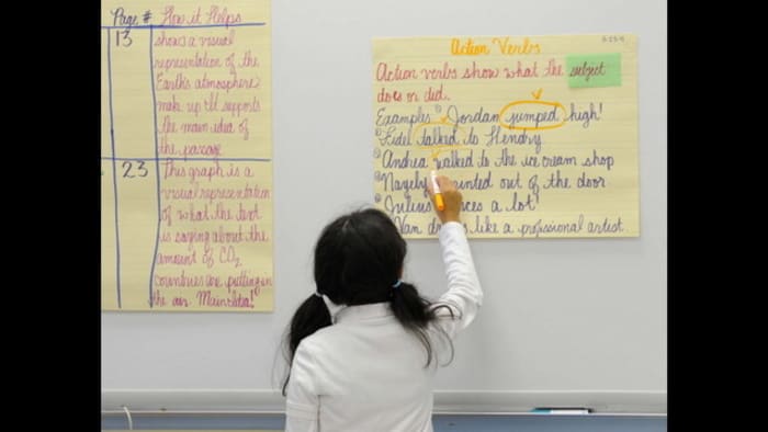 Cursive handwriting is American, senator says