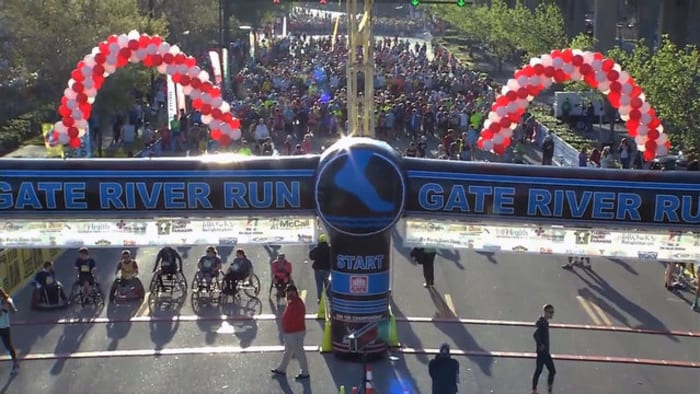 WATCH LIVE: 41st Annual Gate River Run finish line cam