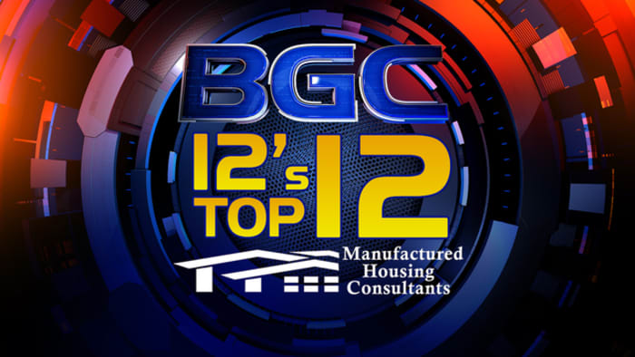 BGC 12's top 12: Week 3