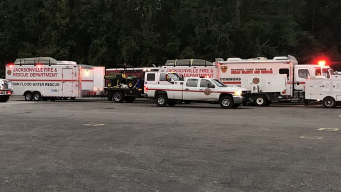 Special unit of JFRD spends 10 days helping rescue Michael victims