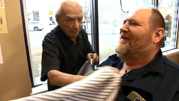 Meet Anthony Mancinelli: This 107-year-old man is the world's oldest barber