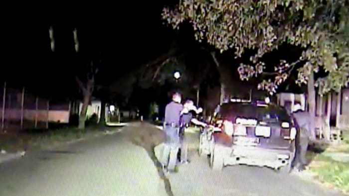 Dashcam video released of chase of stolen Romulus police SUV into Detroit