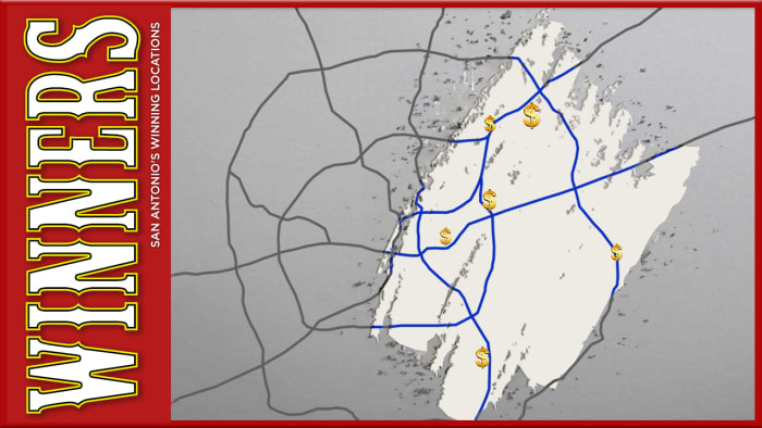 Map: 60 stores that sold the most winning lottery tickets in San ...
