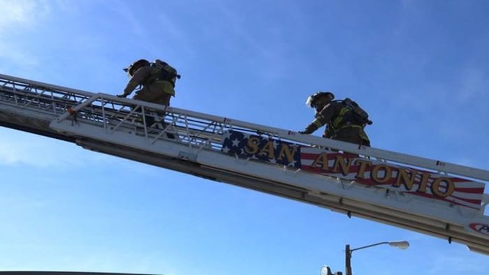 Inside SAFD high rise rescue training