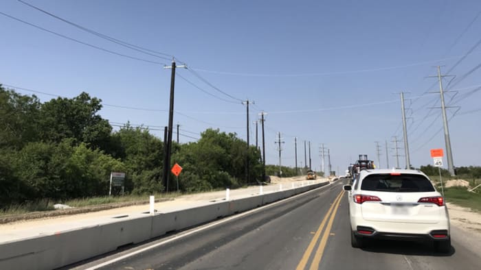 Potranco Road construction causing heavy traffic to be completed in ...