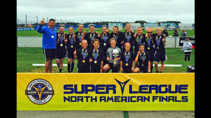 Waza FC East U12 Girls win Super Y Nationals in Florida