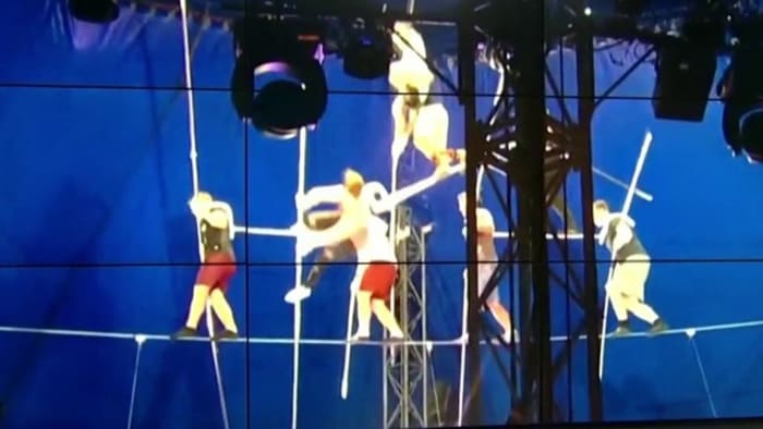 Video shows Wallenda performers fall from high-wire in Florida