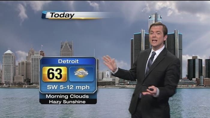 Brandon Roux has your metro Detroit weekend forecast