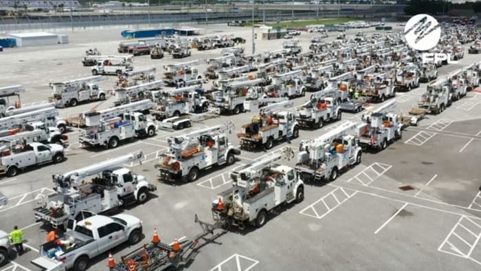 Thousands of utility workers ready to respond during Hurricane Dorian