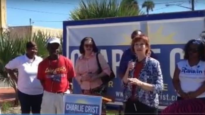 Retired major general gives support to Charlie Crist for governor