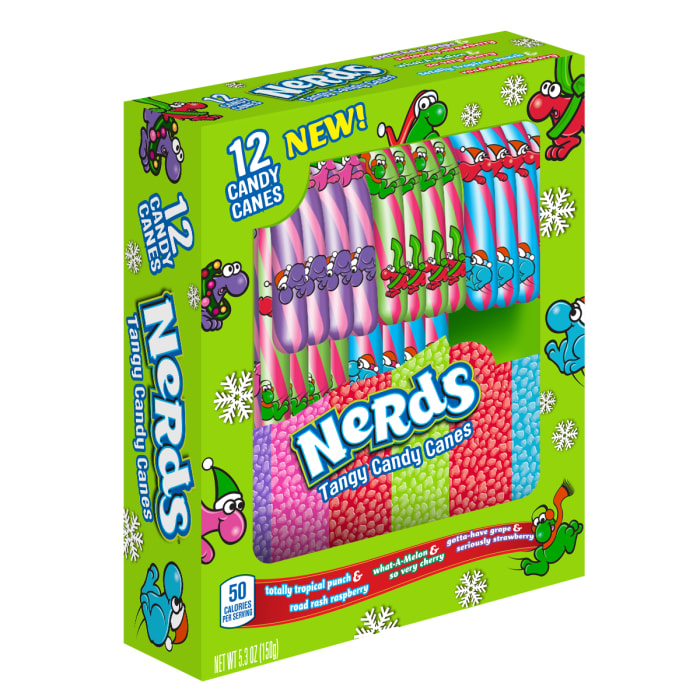 nerds candy cane