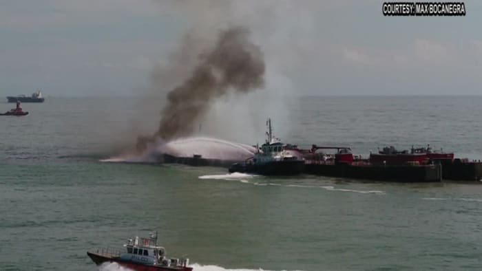 Houston man identified as victim of barge explosion near Port Aransas ...