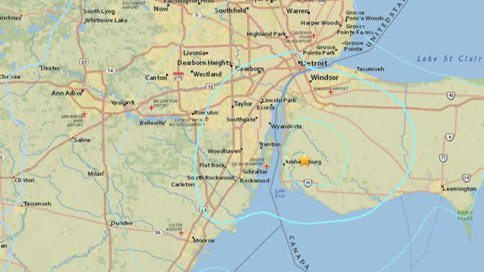 Metro Detroit shakes after 3.6 magnitude earthquake hits Canada