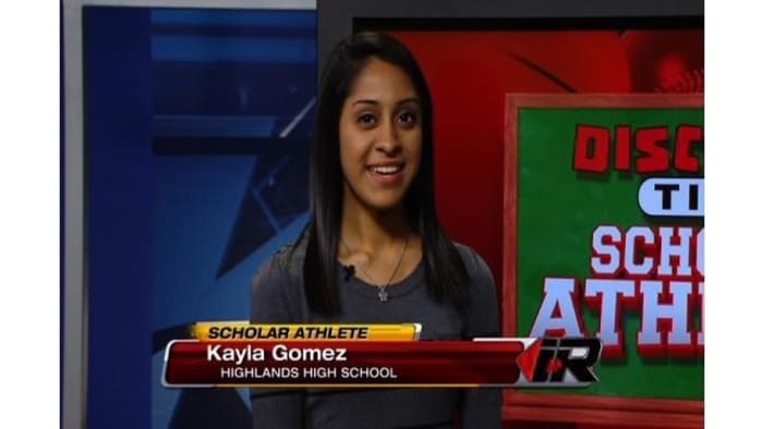 Scholar Athlete - Kayla Gomez - Highlands High School