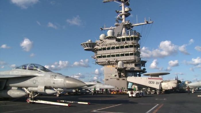 Sailor for a day: KPRC2's Keith Garvin goes aboard USS Harry S. Truman