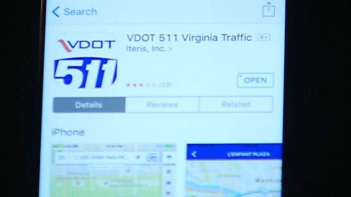 VDOT debuts improved Virginia 511 app