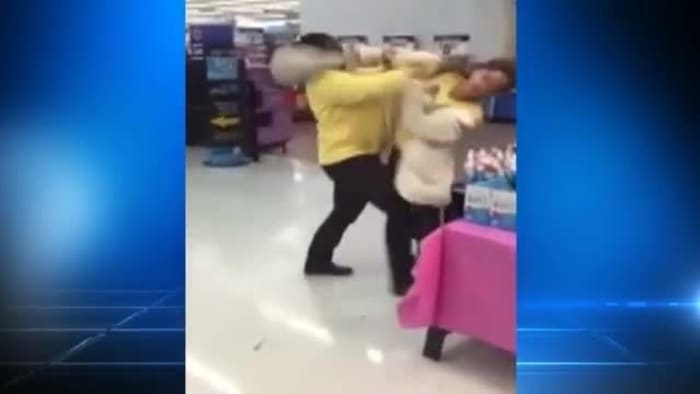 Fight at Walmart in Deer Park caught on camera