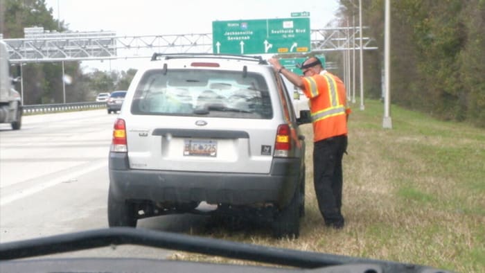 Road Rangers help drivers needing highway rescue